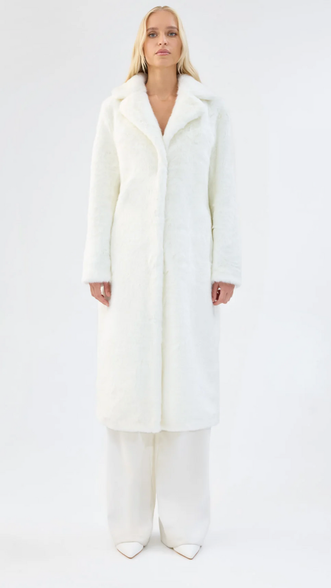 Dove Coat – Pearls & Roses
